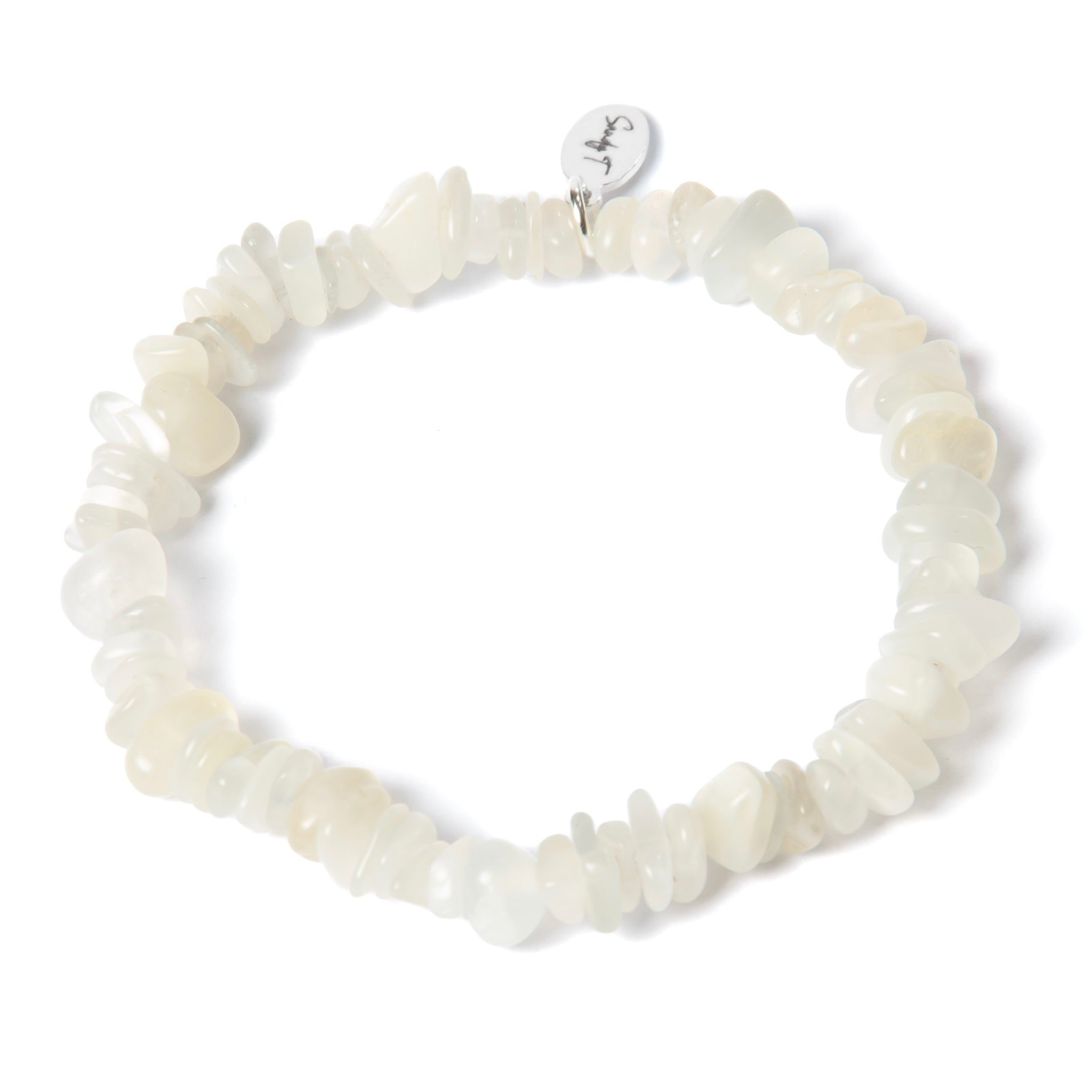 Moonstone Crystal Chipstone Bracelet – Sandy T®